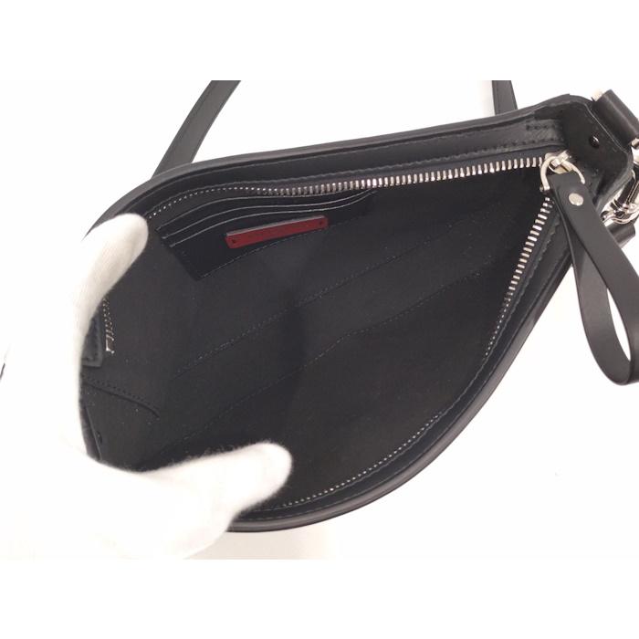 VALENTINO CARAVANI ショルダーバッグ レザー VLTN ブラック : サカイのリサイクルショップ - 通販 - Yahoo ...