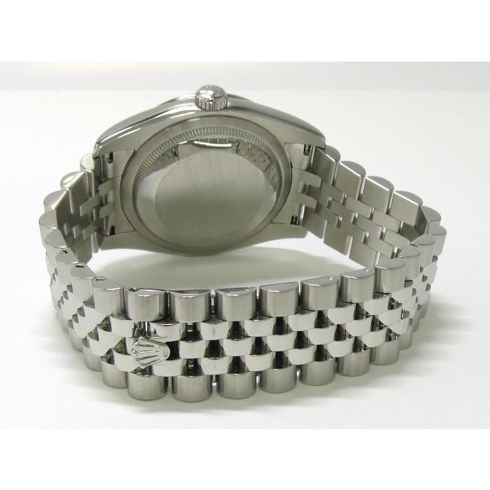ROLEX 【中古】ROLEX デイトジャスト 自動巻き ベゼルダイヤ 10PD SS ピンクフラワー文字盤 G番 116244 : サカイのリサイクルショップ - 通販 - Yahoo!ショッピング