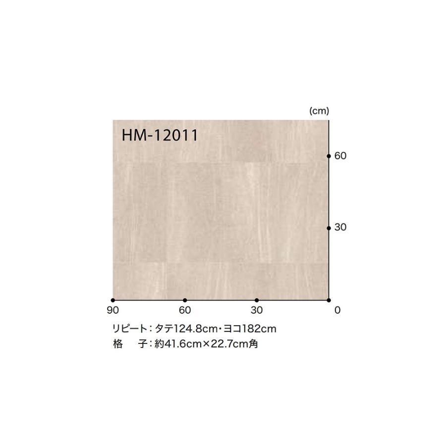 サンゲツ HFLOOR 住宅用 クッションフロア HM-12010・HM-12011[旧品番：HM-11101・HM-11102]（スレーヌ）石目 ストーン 格子 : hm11101-02 ...