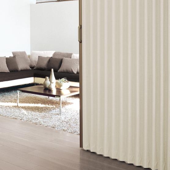 タチカワブラインド アコーディオンカーテン 片開き 間仕切り タチカワ 防炎 抗菌 防汚加工 ベイシル AC8106〜8112 幅241〜270cmX高さ271cm〜280cmまで ...