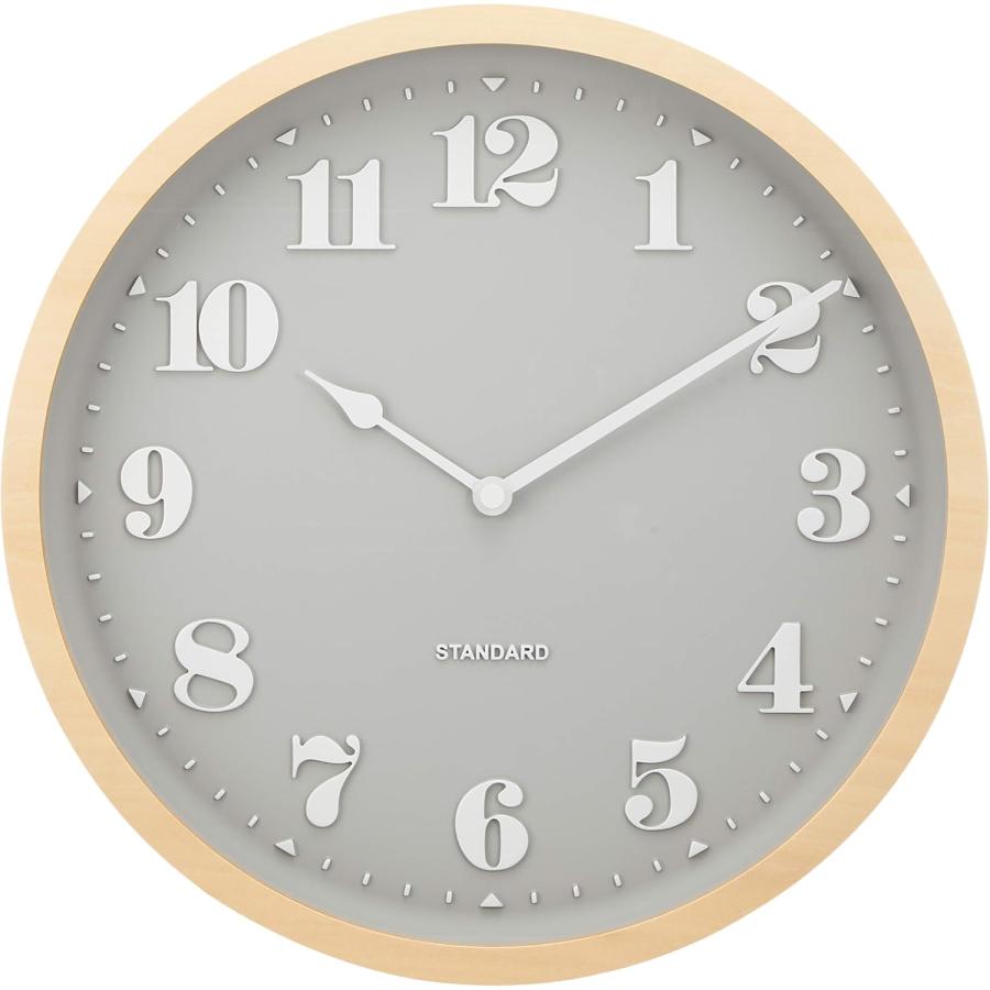 INTERFORM インターフォルム 掛け時計 電波時計 トヴェット CL-2125NA 木 ニュアンスカラー 直径30cm : インテリアラテ - 通販 - Yahoo!ショッピング