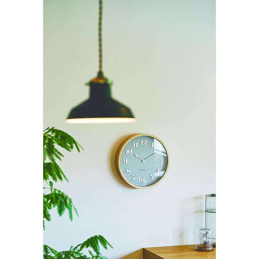 INTERFORM インターフォルム 掛け時計 電波時計 トヴェット CL-2125NA 木 ニュアンスカラー 直径30cm : インテリアラテ - 通販 - Yahoo!ショッピング