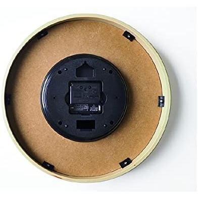 INTERFORM（インターフォルム） 掛け時計 電波時計 プロック CL-2940NV ネイビー 木 直径30cm : インテリアラテ - 通販 - Yahoo!ショッピング