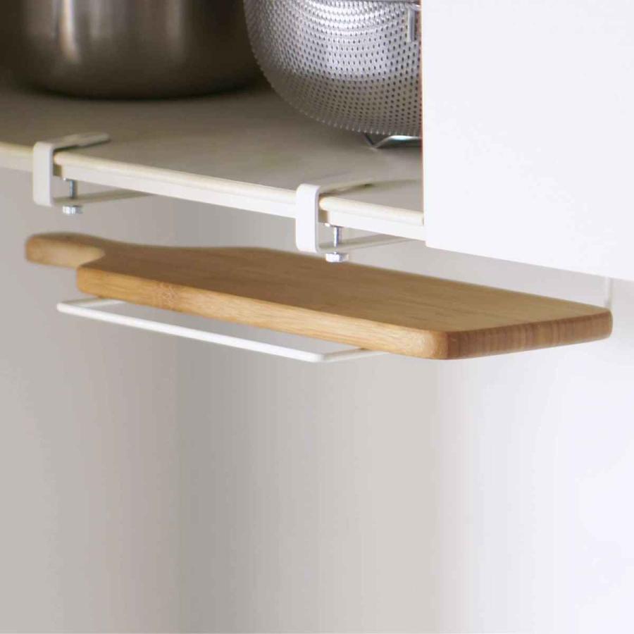 平安伸銅工業 戸棚下収納 SPLUCE 吊棚カッティングボードハンガー まな板受け （ キッチン 収納 吊り戸棚収納 キッチン収納 おすすめ ） : インテリアパレットヤフー店 - 通販 ...