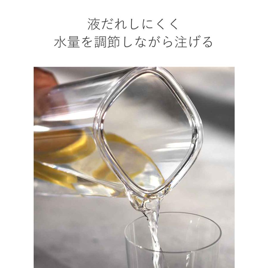 KINTO キントー 冷水筒 ピッチャー 1L OVA ウォーターカラフェ プラスチック （ カラフェ アクリル製 麦茶ポット 冷水ポット 食洗機対応 ） : インテリアパレットヤフー店 ...