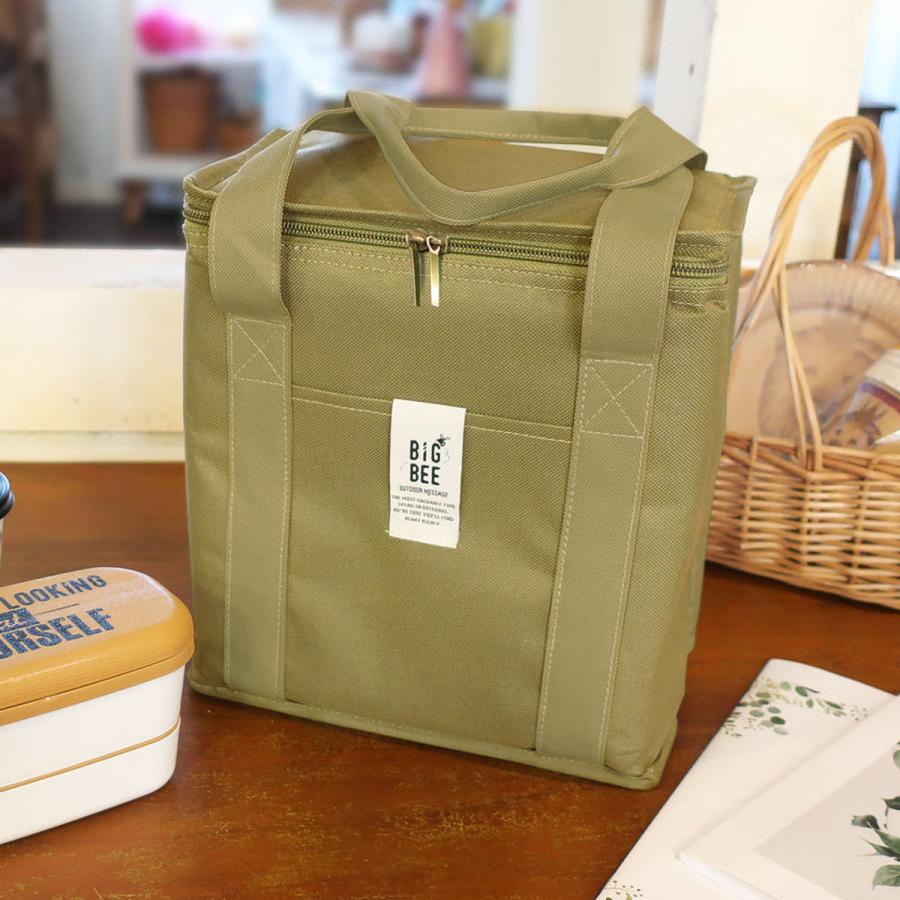 ランチバッグ 保冷 BigBee BOX型 クーラーランチバッグ （ バッグ ボックス型 手提げバッグ 手提げ クーラーバッグ 保冷バッグ ） : 320385 : インテリアパレットヤフー店 ...