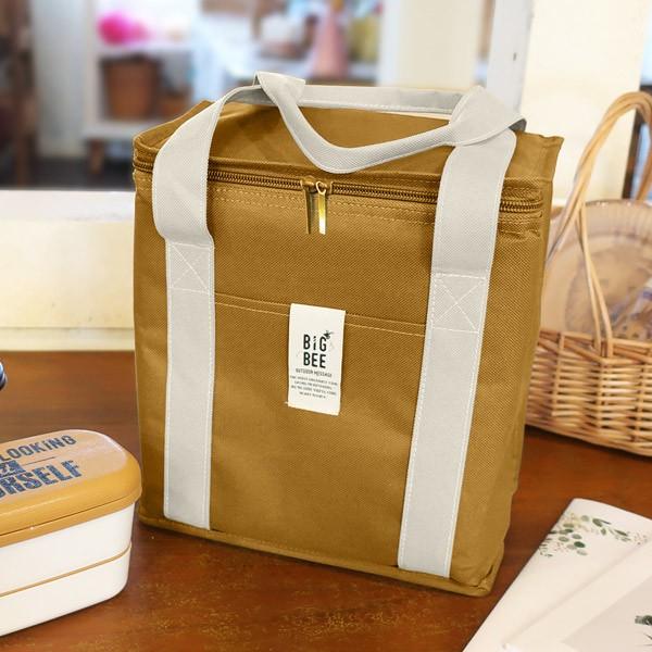 ランチバッグ 保冷 BigBee BOX型 クーラーランチバッグ （ バッグ ボックス型 手提げバッグ 手提げ クーラーバッグ 保冷バッグ ） :320385:インテリアパレットヤフー店 ...