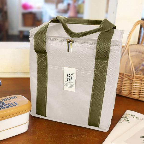 ランチバッグ 保冷 BigBee BOX型 クーラーランチバッグ （ バッグ ボックス型 手提げバッグ 手提げ クーラーバッグ 保冷バッグ ） :320385:インテリアパレットヤフー店 ...