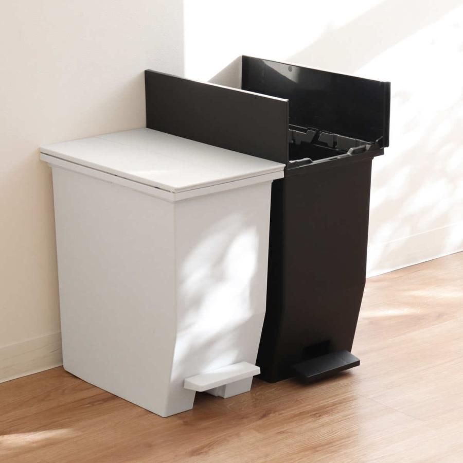 RISU（家具、インテリア） 特典付き ゴミ箱 20L SOLOW ソロウ ペダルオープンスリム 同色3個セット （ ごみ箱 ペダル 20リットル ふた付き 両開き スリム 幅22 分別 ...