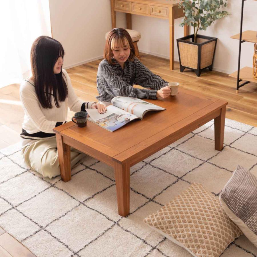 東谷 こたつ 幅105cm 長方形 木製 （ こたつテーブル センターテーブル