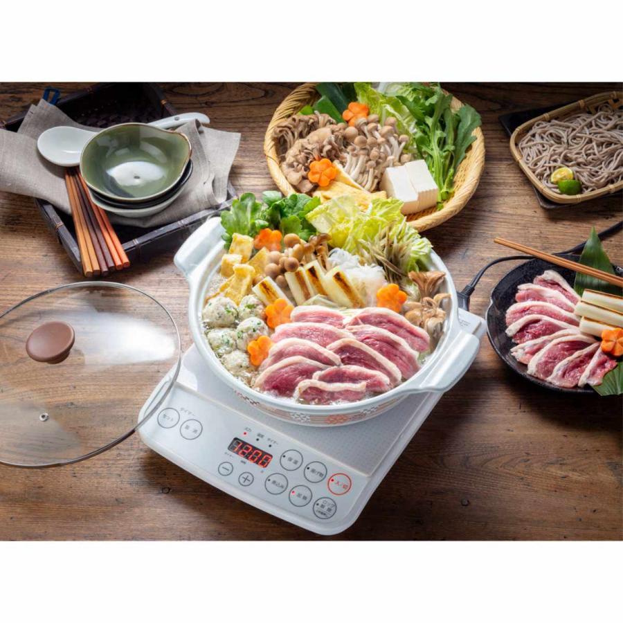 高木金属工業 季節鍋 27cm IH対応 ホーロー味わい鍋 花鼓 （ IH ガス火 対応 ホーロー鍋 鍋 卓上鍋 両手鍋 ホーロー 琺瑯 蓋付き ほうろう鍋 琺瑯鍋 27センチ 3〜4人用 ...