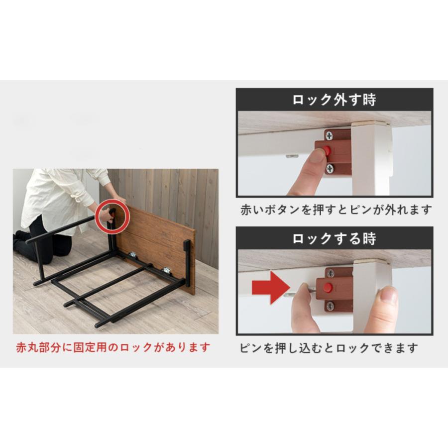 HAGiHARA デスクチェアセット 幅80cm 折りたたみ 木目調 コンセント付き （ コンパクト デスク 机 パソコンデスク チェア 椅子 2点 セット ） : インテリアパレットヤフー店 ...