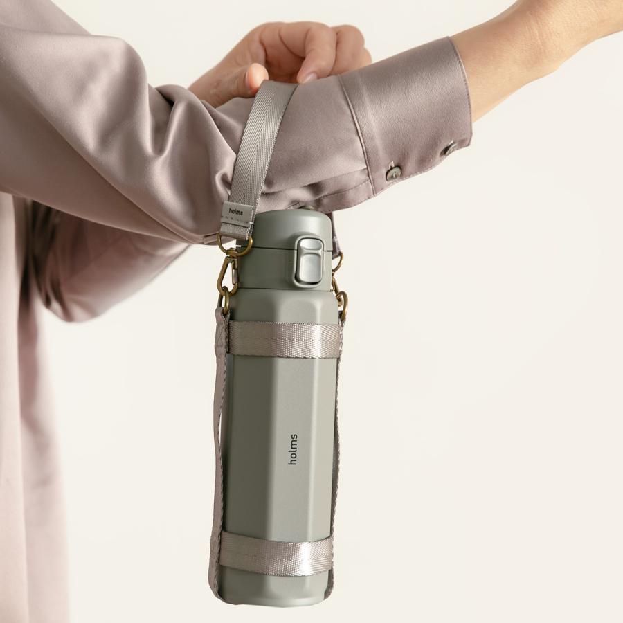 CB JAPAN 水筒 直飲み 保冷専用 保冷 保温 holms ワンタッチボトル 460ml （ ホルムス オクタボトル マグボトル ステンレスボトル ダイレクトボトル ） : インテリア ...