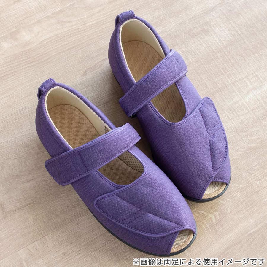 介護シューズ 右足 3E オープンマジック3 3L〜5L 施設用 （ 介護靴 靴 片足用 レディース メンズ 室内 軽量 転倒予防 介護用 シンプル おしゃれ あゆみ ） : インテリア ...