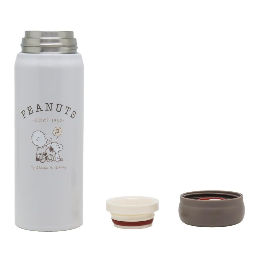 水筒 480ml 保温 保冷 ダイレクトステンレスボトル PEANUTS EVERYDAY （ 直飲み マグボトル ステンレスボトル 保温保冷両用 軽量 女子 スヌーピー ） :416725 ...