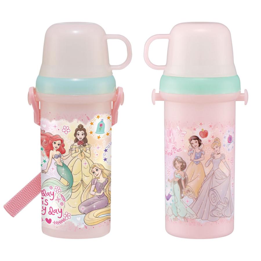 水筒 キッズ 480ml 2way 直飲み コップ付き プラスチック キャラクター （ カーズ アナと雪の女王 プリンセス トイストーリー ） :418167:インテリアパレットヤフー店 ...