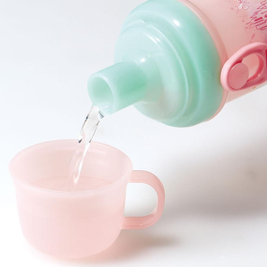 水筒 キッズ 480ml 2way 直飲み コップ付き プラスチック キャラクター （ カーズ アナと雪の女王 プリンセス トイストーリー ） :418167:インテリアパレットヤフー店 ...