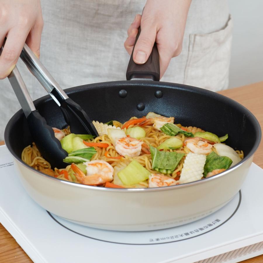 フライパン 20cm IH対応 ディアエクリュ （ ガス火対応 炒め鍋 いため鍋 金属ヘラOK ダイヤモンドコーティング 軽い ） : 419700 : インテリアパレットヤフー店 - 通販 ...