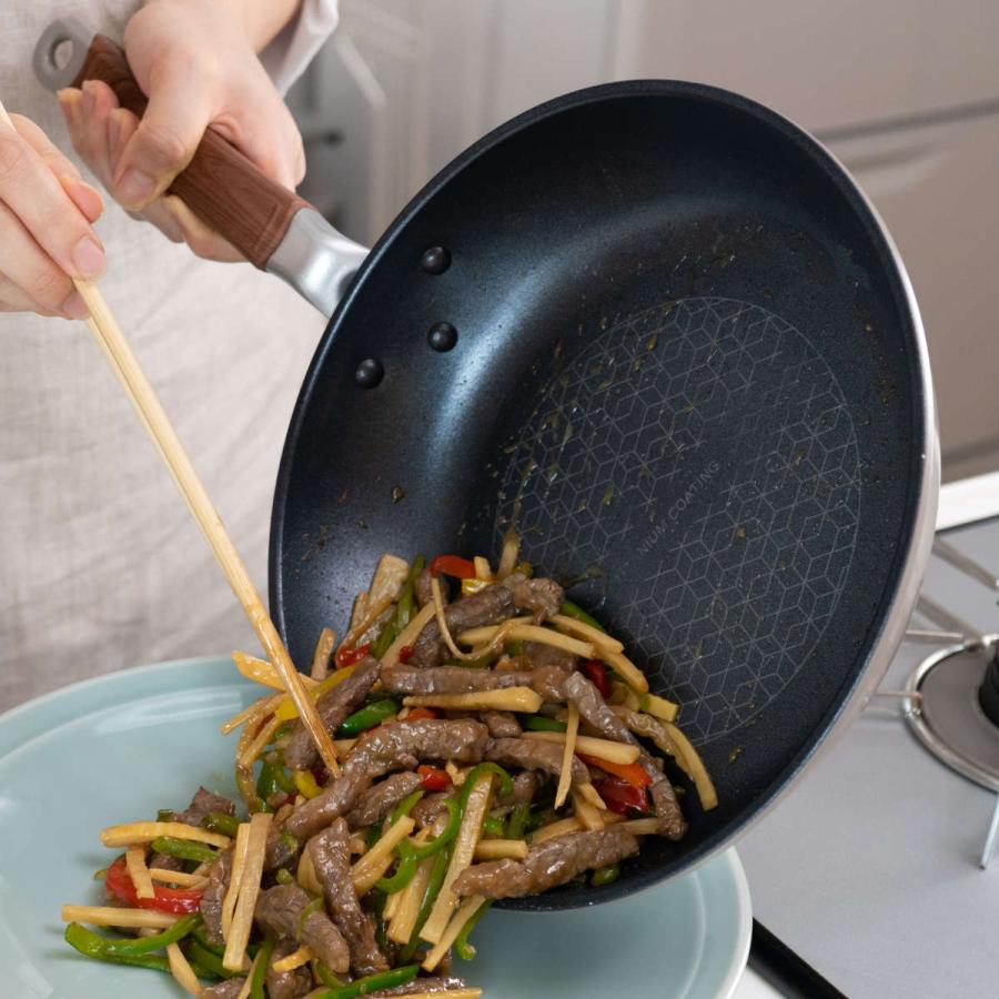 フライパン 20cm IH対応 軽量 チタベール （ ガス火対応 炒め鍋 いため鍋 金属ヘラOK ふっ素加工 チタンコート 軽い ） :419708:インテリアパレットヤフー店 - 通販 ...