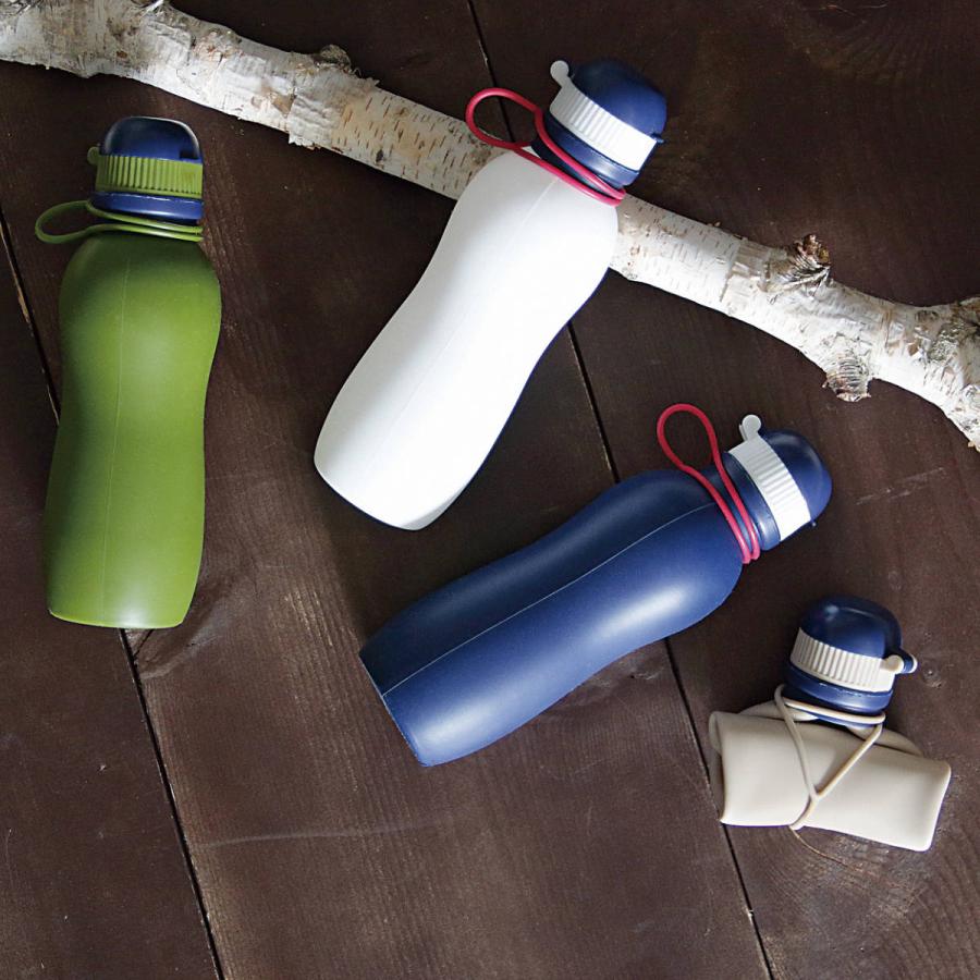 WORLD CREATE 水筒 シリコーンボトル アクティブ 500ml （ viv 食洗機対応 直飲み シリコンボトル 折りたたみ コンパクト ） : インテリアパレットヤフー店 - 通販 ...