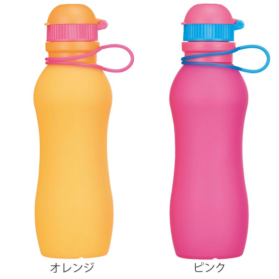 WORLD CREATE 水筒 シリコーンボトル アクティブ 500ml （ viv 食洗機対応 直飲み シリコンボトル 折りたたみ コンパクト ） : インテリアパレットヤフー店 - 通販 ...