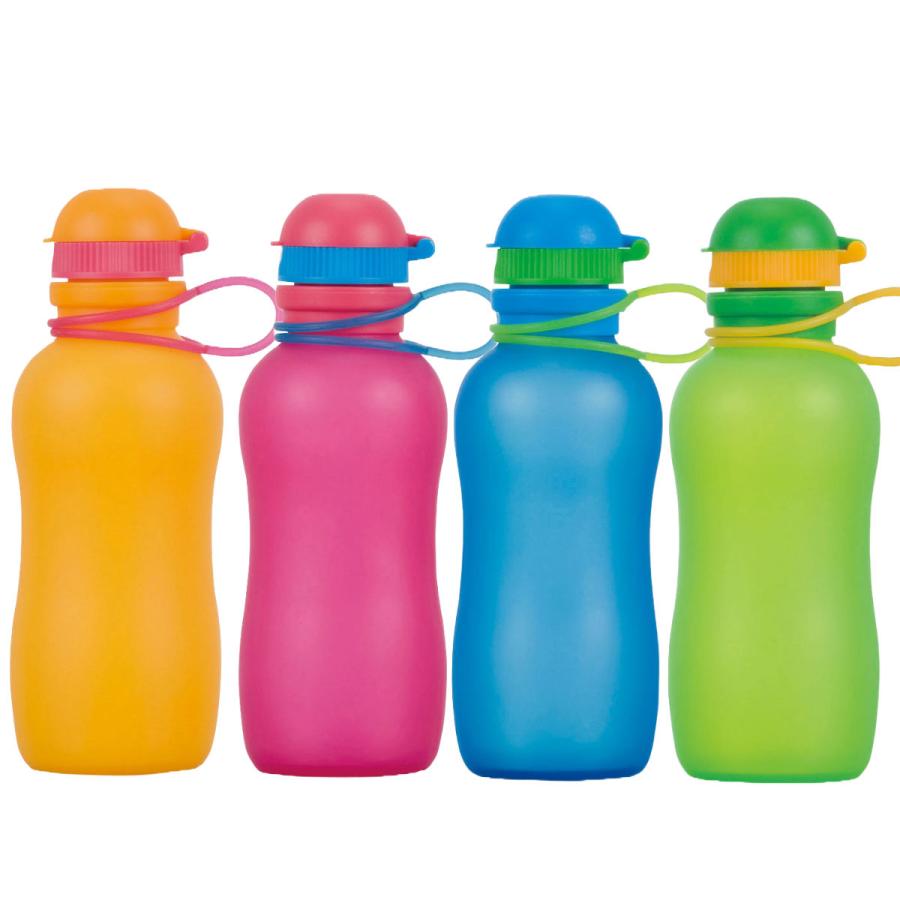 WORLD CREATE 水筒 シリコーンボトル アクティブ 300ml （ viv 食洗機対応 直飲み シリコンボトル 折りたたみ コンパクト ） : インテリアパレットヤフー店 - 通販 ...