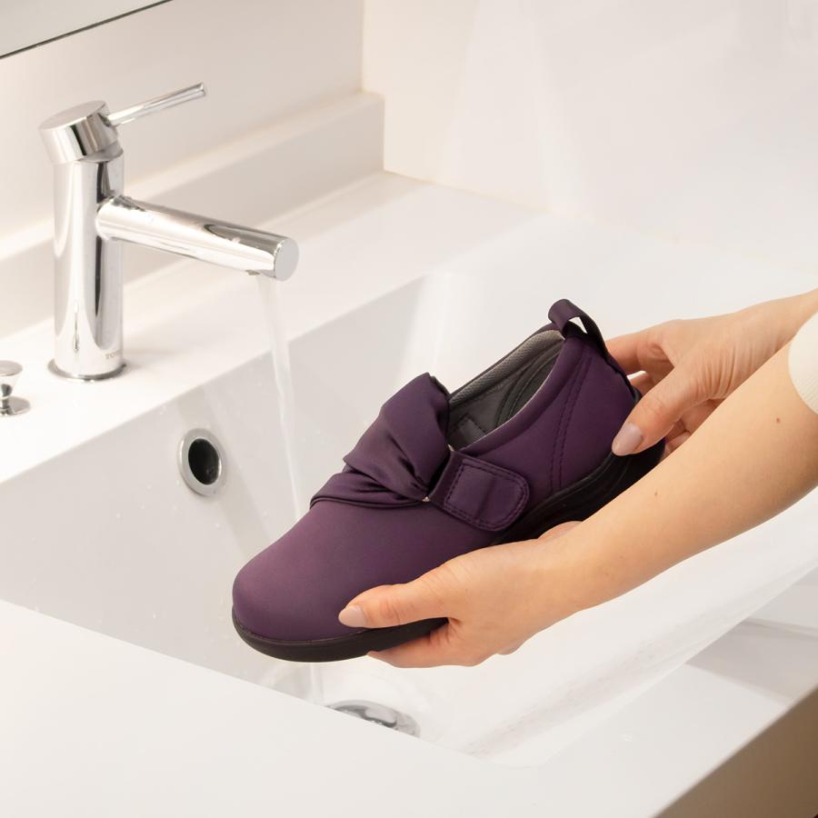 ブランド登録なし 介護シューズ エレガントマジック 両足 3E S〜3L 外出用 （ 介護靴 靴 レディース フォーマル 外出 室内 軽量 転倒予防 シンプル おしゃれ あゆみ ...