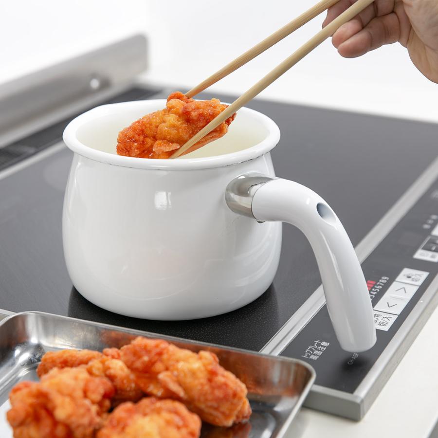 パール金属 マルチポット 16cm 2L IH対応 ガラス蓋付き ホーロー製 マルチクックポット ビアンコ （ ガス火対応 片手鍋 天ぷら鍋 ホーロー鍋 琺瑯鍋 ほうろう鍋 ） : インテリア ...