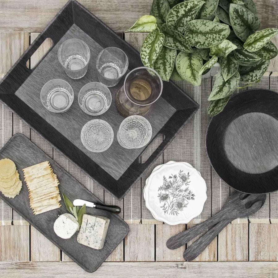 トレー 50cm 木目調 ブラック Planta プランタ プラスチック （ 食洗機対応 トレイ ランチトレー ランチトレイ ABODE アボード ） : インテリアパレットヤフー店 - 通販 ...