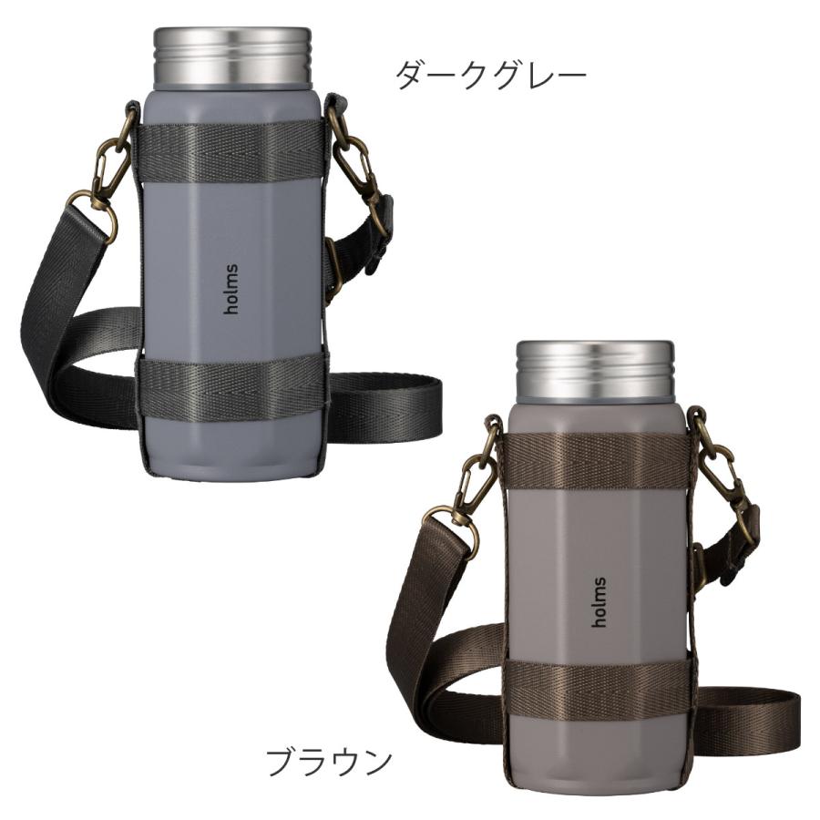 水筒 340ml holms オクタボトル ロングショルダー （ 保温 保冷 直飲み マイボトル マグ かわいい 洗いやすい 大人 おしゃれ ） : 435241 : インテリアパレットヤフー ...