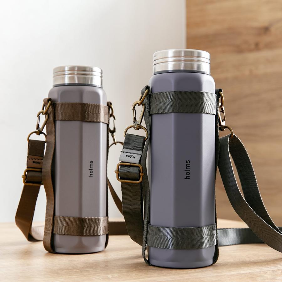 CB JAPAN 水筒 460ml holms オクタボトル ロングショルダー （ 保温 保冷 直飲み マイボトル マグ かわいい 洗いやすい 大人 おしゃれ ） : インテリアパレットヤフー ...