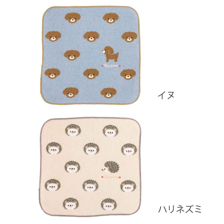 スケーター ミニタオル 20×20cm Pompon’s （ ミニ タオル 手拭き ハンカチ タオルハンカチ 綿100 ） : インテリアパレットヤフー店 - 通販 - Yahoo!ショッピング