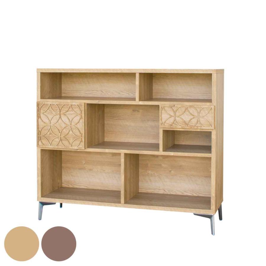 シェルフ 3段 アンティーク調 RACT 日本製 幅120cm （ ラクト 棚 ラック 飾り棚七宝柄 完成品 ） :442453:インテリアパレットヤフー店 - 通販 - Yahoo!ショッピング