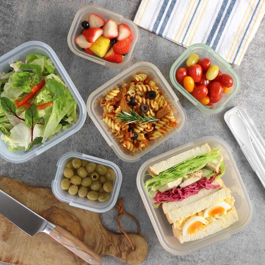 Hip 保存容器 FOOD STORAGE 300ml 同色3個セット （ プラスチック フードケース コンテナ 常備菜 つくり置き 食洗機 ...