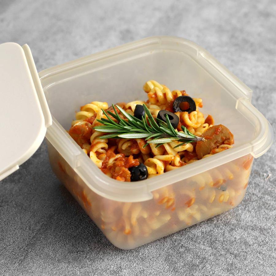 Hip 保存容器 FOOD STORAGE 900ml 同色3個セット （ プラスチック フードケース コンテナ 常備菜 つくり置き 食洗機 ...