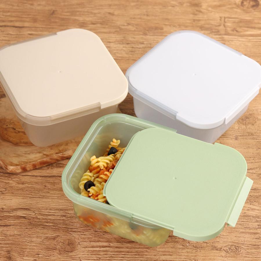 Hip 保存容器 FOOD STORAGE 1.5L 同色3個セット （ プラスチック フードケース コンテナ 常備菜 つくり置き 食洗機対応 ...