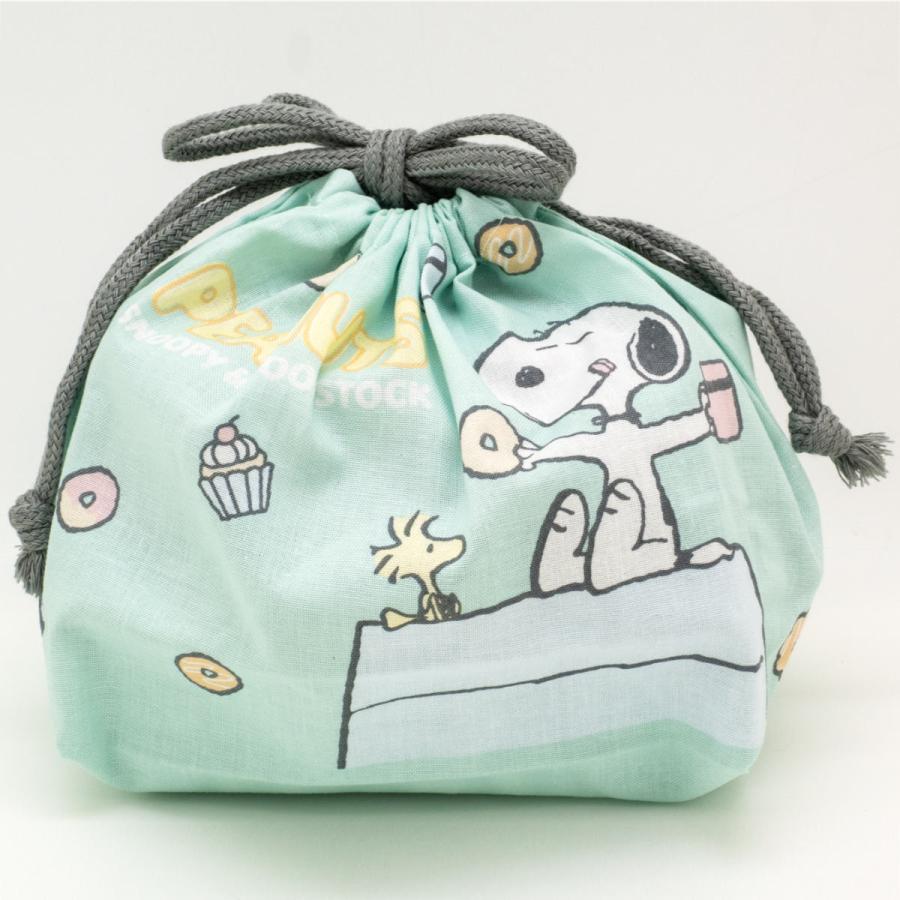 OSK 巾着 巾着弁当袋 スヌーピー （ SNOOPY 弁当袋 お弁当袋 給食袋 巾着袋 袋 ランチ巾着 キッズ ランチバッグ ） : インテリアパレットヤフー店 - 通販 - Yahoo ...