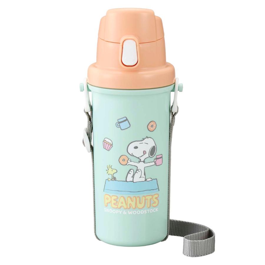 OSK 水筒 600ml 直飲み水筒 スヌーピー （ SNOOPY 直飲み ダイレクトボトル プラボトル プラスチック ワンタッチ 子供 日本製 ） : インテリアパレットヤフー店 - 通販 ...