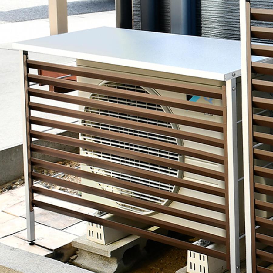 室外機カバー 新ルーバー 標準サイズ A146 （ エアコン室外機カバー 室外機 エアコン カバー おしゃれ 日よけ 日光対策 直射日光 目隠し ） :456316:インテリアパレットヤフー店 ...