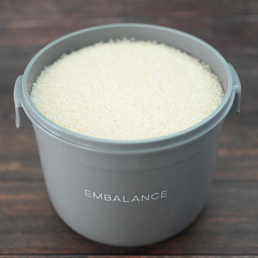 EMBALANCE 保存容器 6L フードコンテナ 丸型 （ エンバランス プラスチック 冷凍 冷蔵 鮮度保持 日本製 6000ml 深型 ...