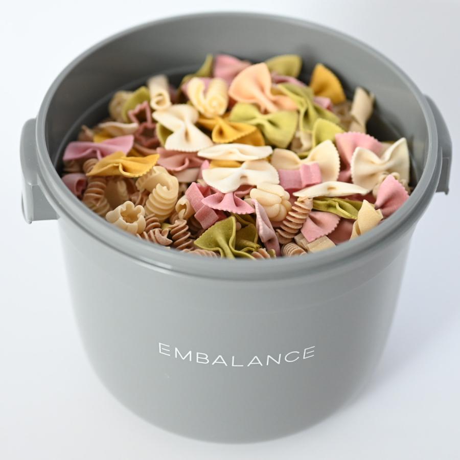 EMBALANCE 保存容器 6L フードコンテナ 丸型 （ エンバランス プラスチック 冷凍 冷蔵 鮮度保持 日本製 3500ml 深型 ...