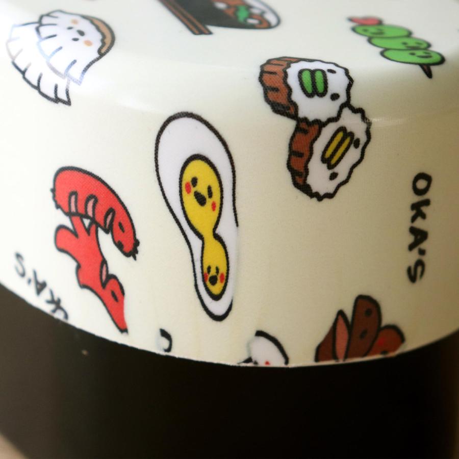 HAKOYA 弁当箱 570ml 2段 布貼小判弁当 570 OKA’S （ お弁当箱 レンジ対応 食洗機対応 ランチバンド付き 小判型 日本製 ） : インテリアパレットヤフー店 - 通販 ...
