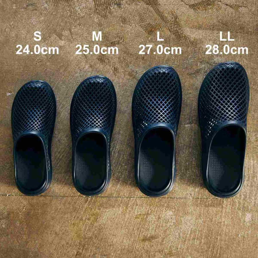 FRONTIER（フロンティア） サンダル SQU-AIR スクエアー 24.0〜28.0cm EVA （ スリッパ メンズ レディース 室内 軽量 メッシュ ルームシューズ サボ EVA ...