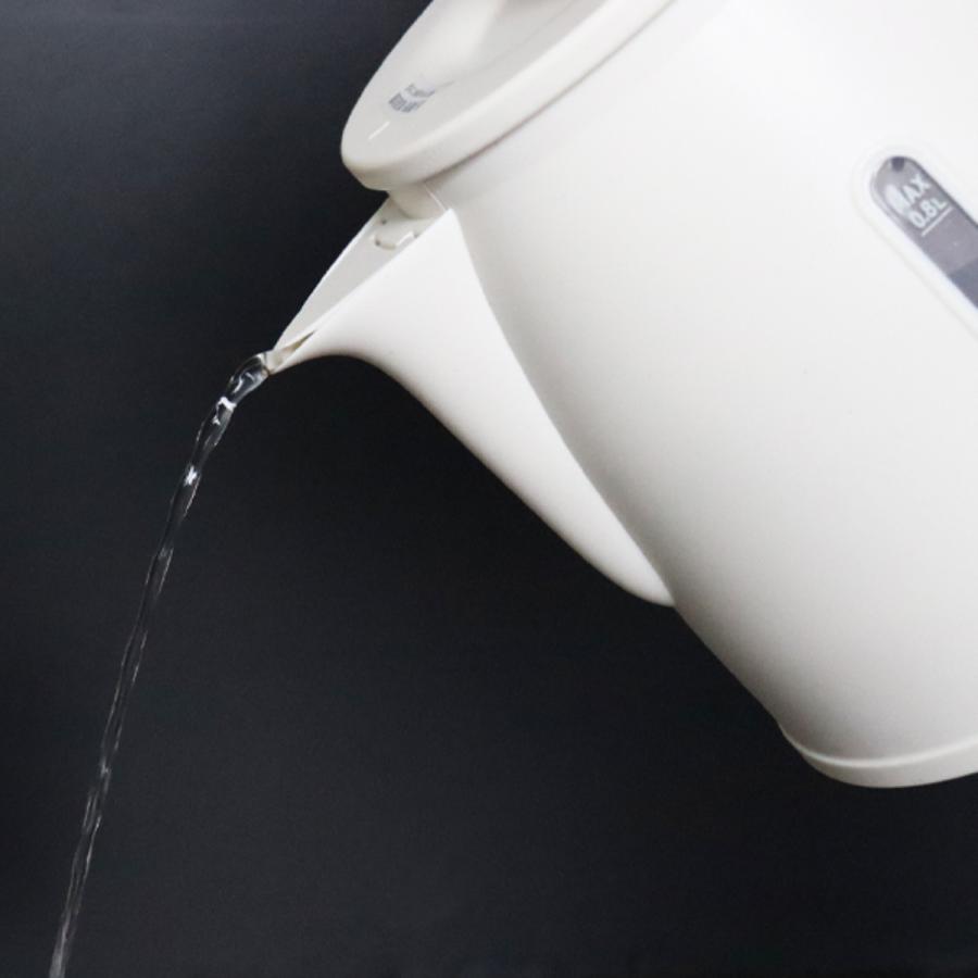 ドリテック 電気ケトル 0.8L KYUPOT （ dretec コンパクトケトル 800ml 電気 ケトル ） : インテリアパレットヤフー店 - 通販 - Yahoo!ショッピング