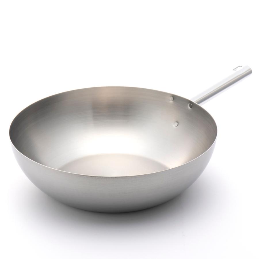 フジノス 中華鍋 31cm IH対応 アルミクラッド三層 日本製 （ ガス火対応 炒め鍋 いため鍋 フライパン ） : インテリアパレットヤフー店 - 通販 - Yahoo!ショッピング