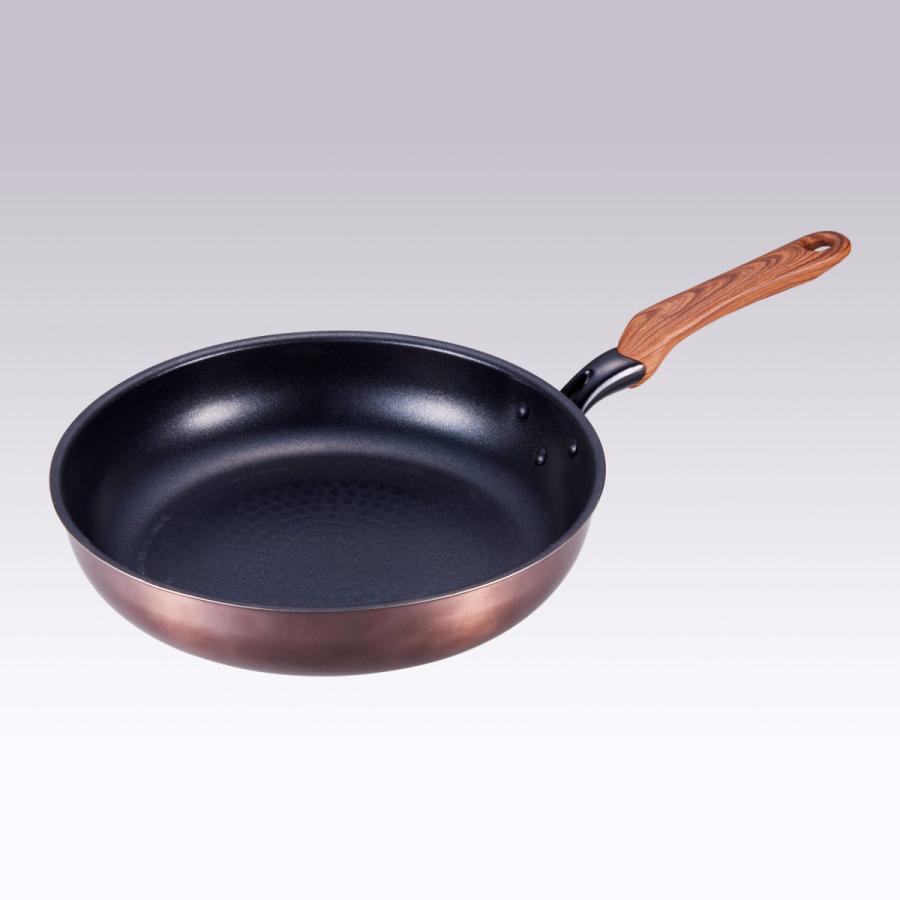 竹原製缶 フライパン 30cm IH対応 和楽亭 絢 日本製 （ ガス火対応 オール熱源対応 ふっ素加工 フッ素加工 軽い ） : インテリアパレットヤフー店 - 通販 - Yahoo!ショッピング