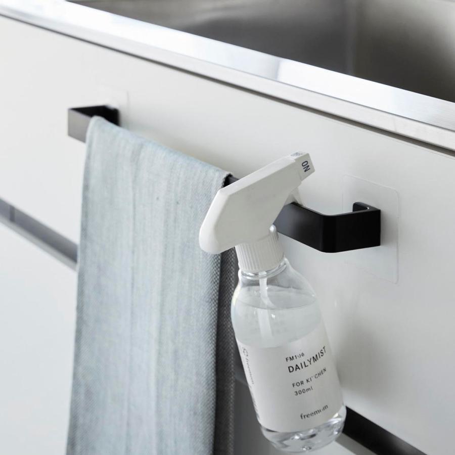 tower 山崎実業 フィルムシートタオルハンガー タワー W43 （ 4903208100236 タワーシリーズ タオルハンガー タオル掛け タオルバー フィルムシート ） : インテリア ...