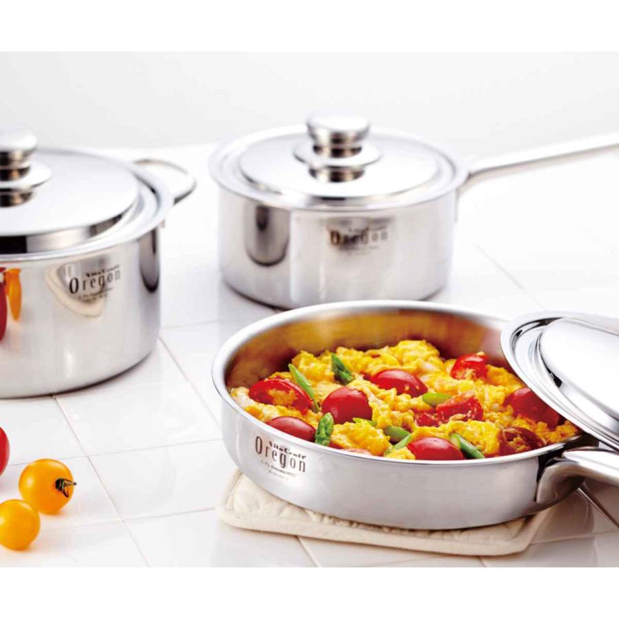 Vita Craft（ビタクラフト） フライパン 25.5cm IH対応 オレゴン No.8674 （ ビタクラフト ガス火対応 ステンレス 蓋付き 片手 鍋 ） : インテリアパレットヤフー ...