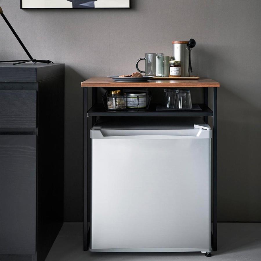 tower 引き出し付き 冷蔵庫上 ラック 45L用 タワー 山崎実業 小型 冷蔵庫ラック ミニ冷蔵庫上ラック 収納 サイドテーブル おしゃれ 1487 1488 即日発送 : インテリア ...