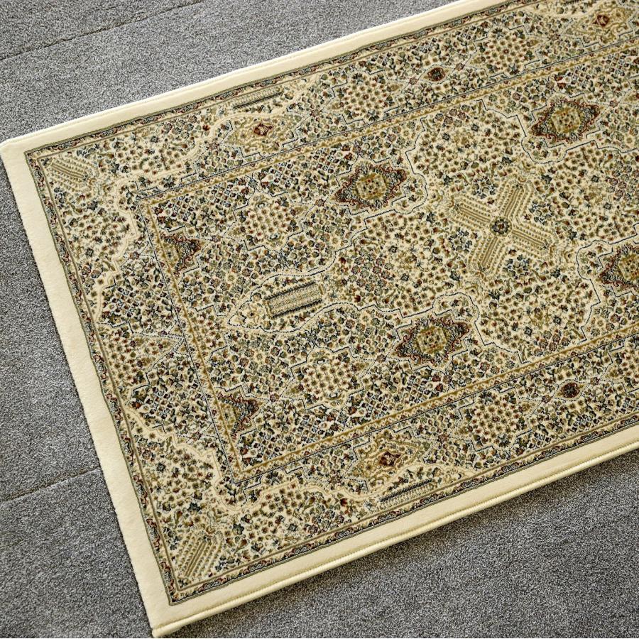 高級玄関マット 70×120cm アイボリー 100万ノット高品質玄関マット ウィルトン織 高級ヒートセット加工 : インテリアのフォーサイト ...